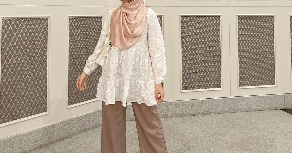 Simpel nan Anggun, Tutorial Pashmina Silk dengan Cutting Curve