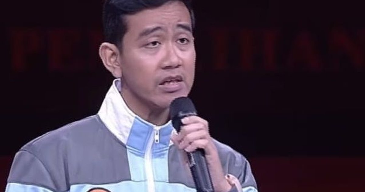 Potret Gaya Gimmick Gibran Rakabuming Saat Debat Cawapres 4 ‘saya Mau Cari Jawaban Prof Mahfud