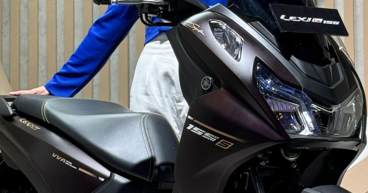 Kapasitas tangki BBM Lexi LX 155 Tak Berubah, Ini Alasannya