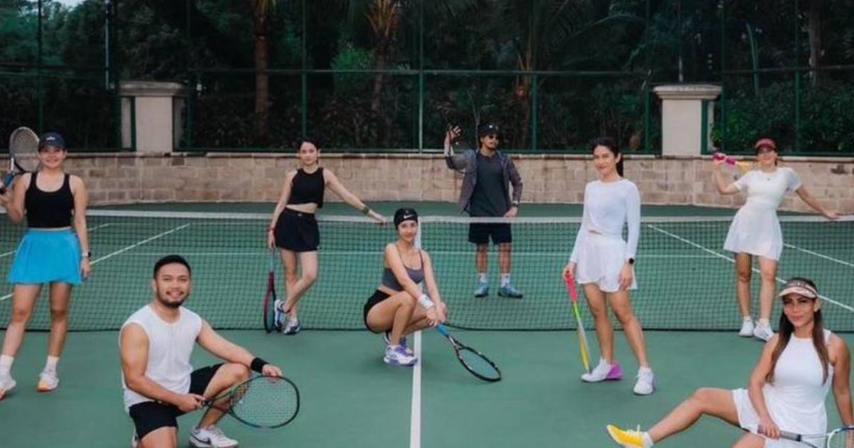 Potret Adu Gaya Pevita Pearce VS Dian Sastrowardoyo Main Tenis Bareng, Ada Anya Geraldine ...