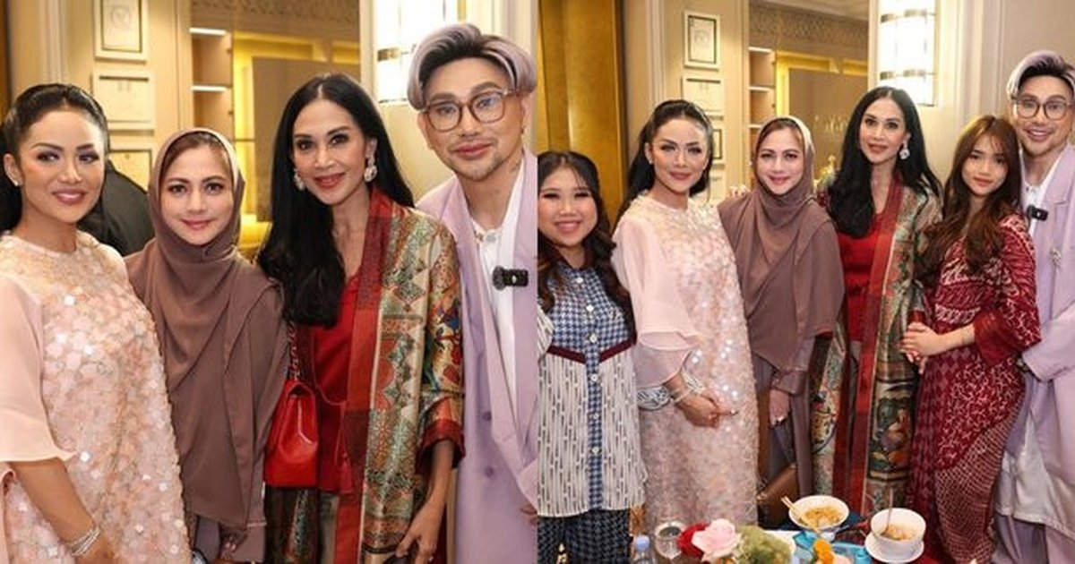 Momen Kompak Buka Puasa Diah Permatasari, Fuji dan Kris Dayanti Hadir ...
