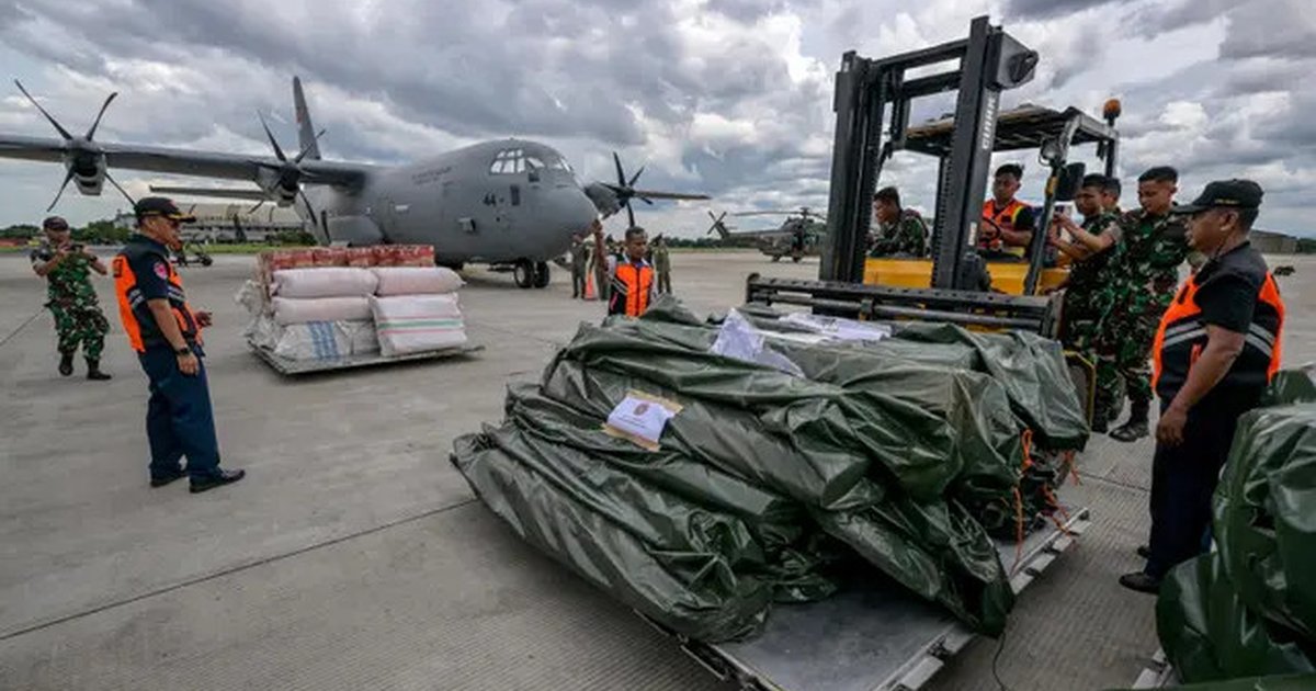 FOTO: Pemerintah Indonesia Kirimkan Bantuan dan Tim SAR untuk Bantu Korban Gempa Myanmar ...