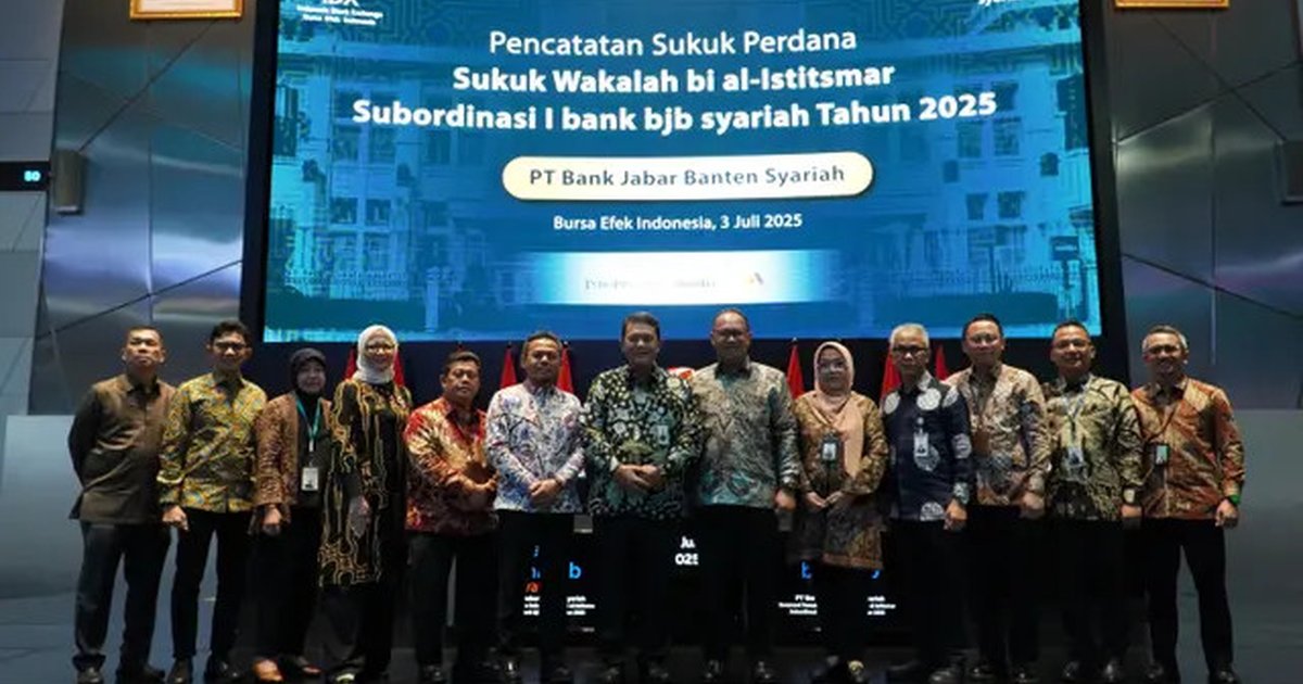 Bank BJB Syariah Catatkan Sukuk Perdana di BEI, Siap Perluas Pendanaan ...