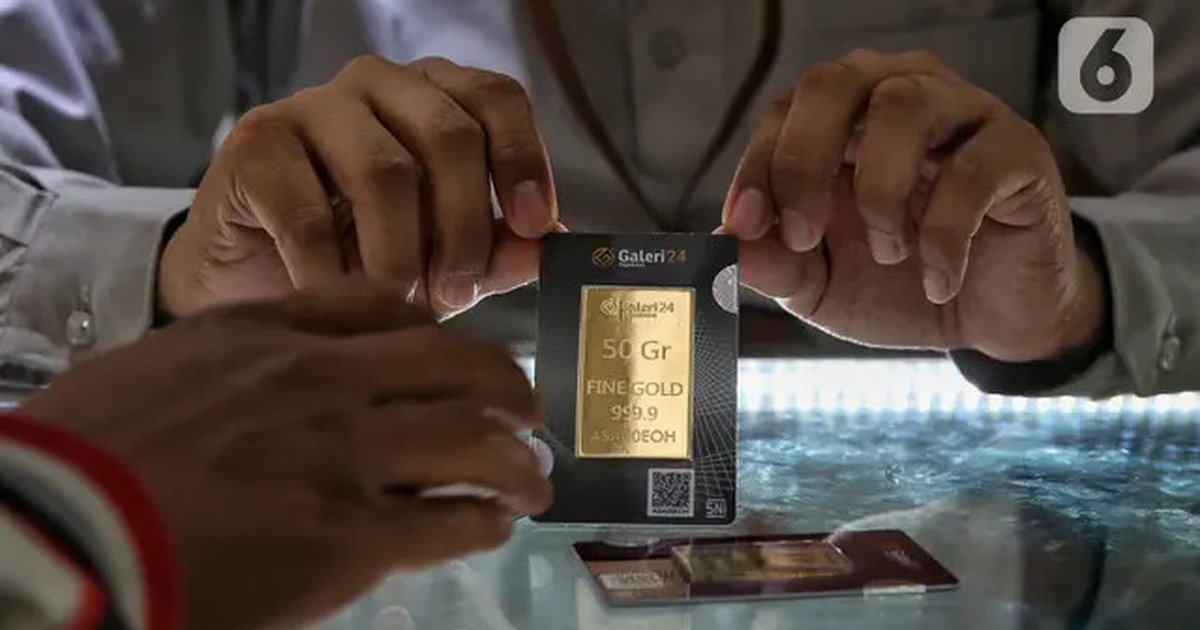 Harga Terbaru Emas 24 Karat di Semar Nusantara dan Antam - merdeka.com