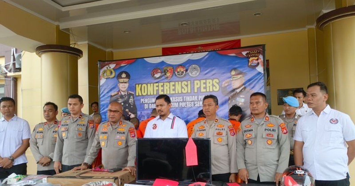 8 Pelaku Terjaring! Komplotan Curanmor dan Begal Resahkan Warga Serang Berhasil Diringkus Polisi ...