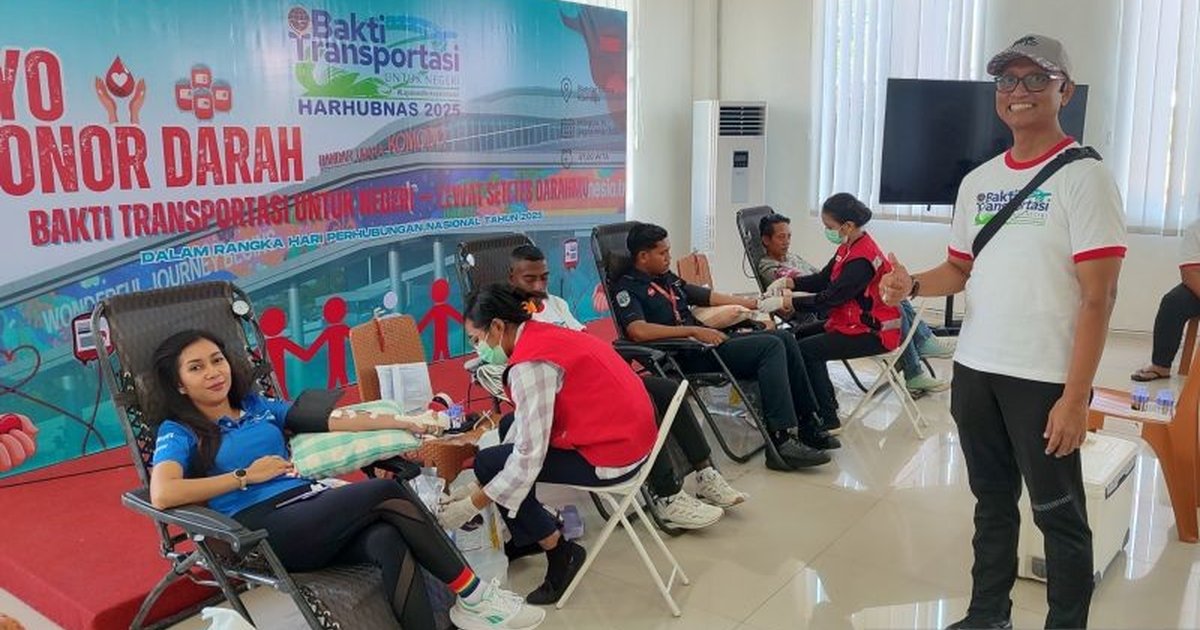 Trivia Kemanusiaan: Bandara Komodo Sukses Kumpulkan 50 Kantong Darah ...