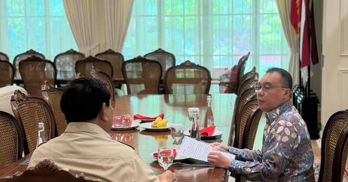 Presiden Prabowo Undang Wakil Ketua DPR Dasco Diskusi Kondisi Terkini ...