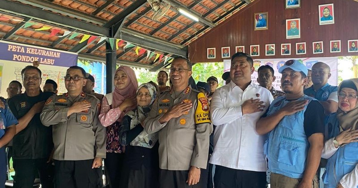 Polres Jaksel Dukung Pondok Labu Jadi Kampung Tangguh Antinarkoba ...