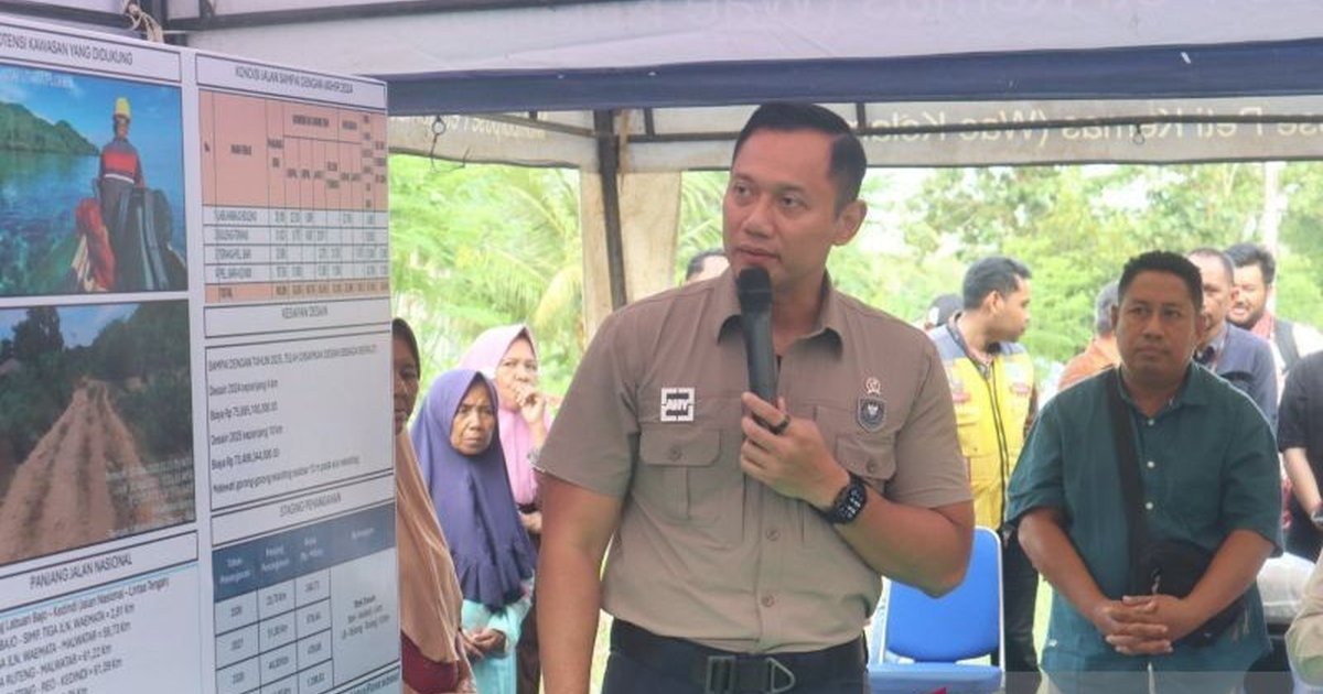 Menko AHY Komitmen Kawal Pembangunan Jalan Lintas Utara Flores, Pangkas ...