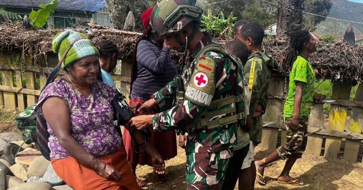 Satgas Yonif 521/DY Perkuat Layanan Kesehatan di Jayawijaya, Dekatkan ...
