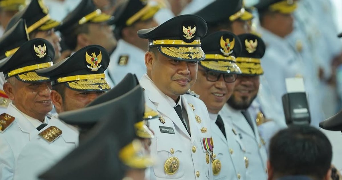 VIDEO: Dilantik Prabowo, Bobby Nasution Menantu Jokowi Jadi Gubernur Termuda di RI Usia 33 Tahun ...