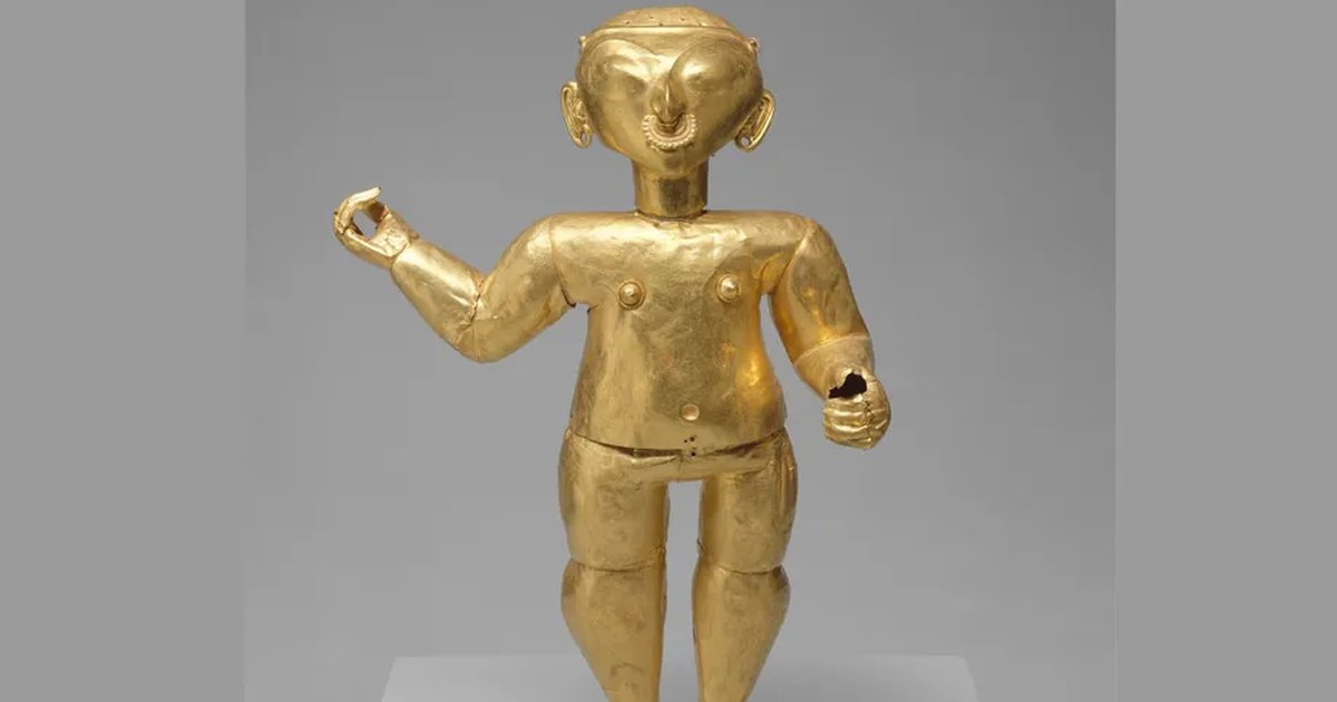 Patung Emas Berusia 2.000 Tahun Ini Berasal dari Budaya Suku yang Telah ...