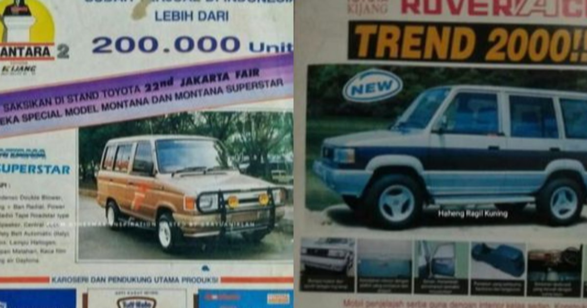 10 Potret Iklan Lawas Toyota Kijang, Mobil Favorit Masyarakat Sejak ...