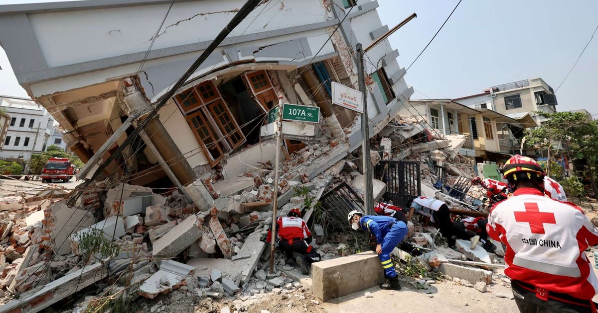 Update Gempa Myanmar: Korban Meninggal Bertambah jadi 2.719 Orang, Tidak Ada Korban WNI ...