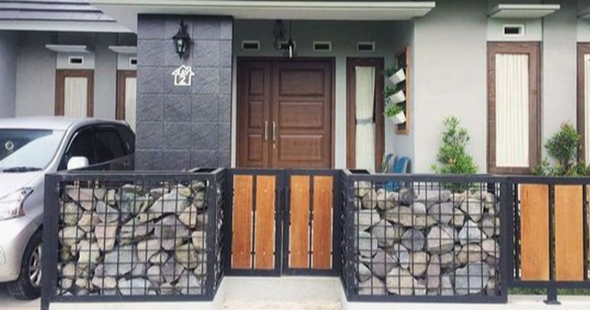 Desain Pagar Minimalis, Kumpulan Inspirasi Elegan untuk Rumah Modern ...