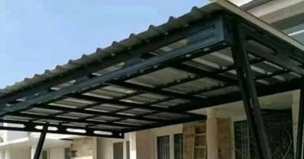 Inspirasi Teras Baja Ringan Minimalis Modern untuk Hunian Anda ...