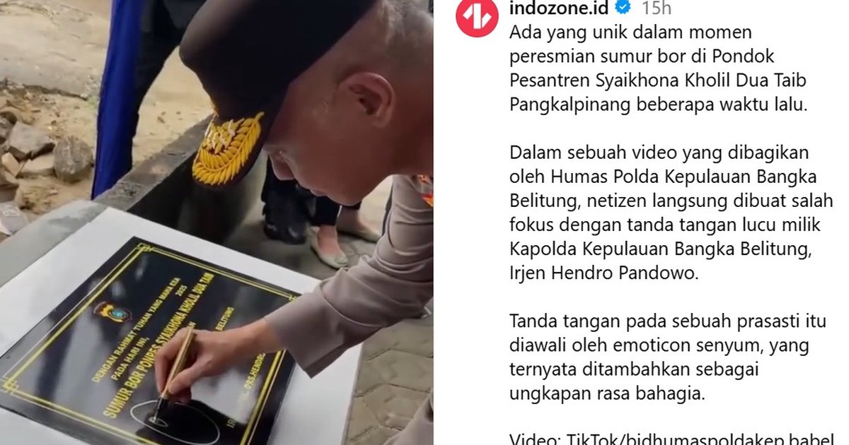 Cerita di Balik Viral Tanda Tangan Jenderal Bintang Dua Pakai Simbol Senyum di Atas Prasasti ...