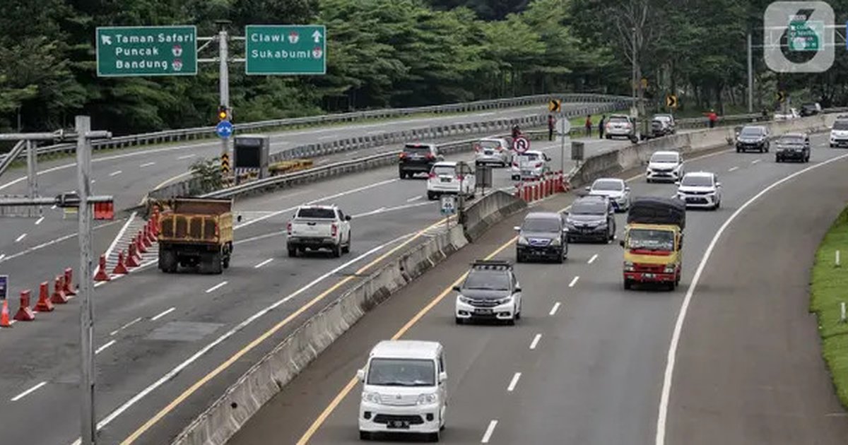 Jasa Marga Catat 685.079 Kendaraan Kembali ke Jabotabek Selama Libur Lebaran - merdeka.com