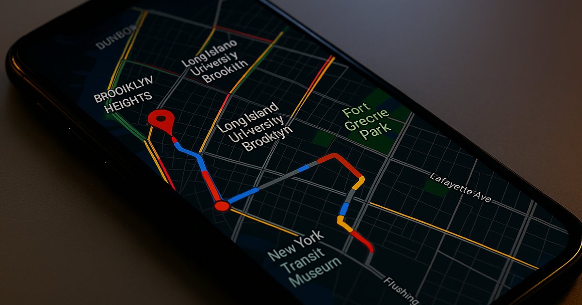 Mengenal Arti Warna Merah, Biru, dan Kuning di Google Maps - merdeka.com