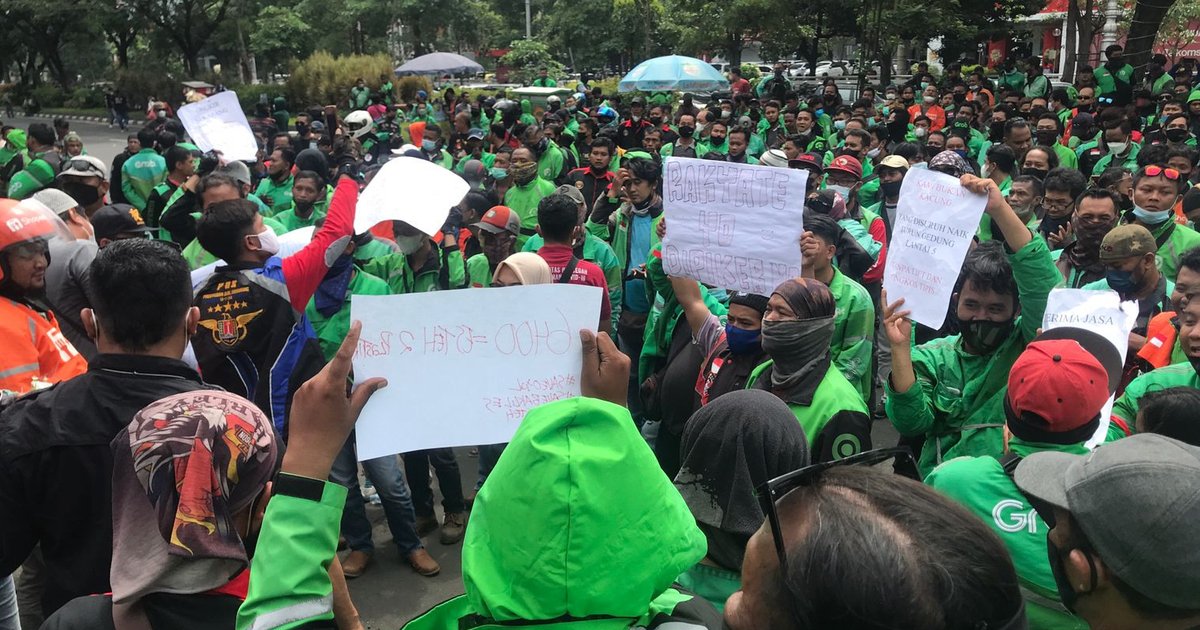 Demo Ojol 20 Mei 2025: Dampaknya terhadap Ekonomi dan Pengemudi - merdeka.com