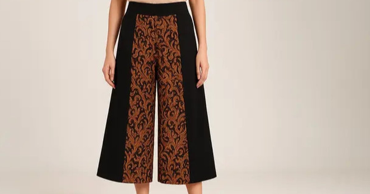 7 Inspirasi Model Kulot Batik Kekinian, Fashion Masa Kini yang Unik dan ...