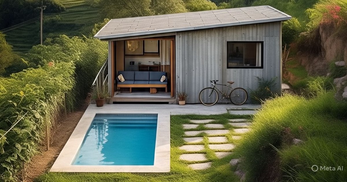 Relaksasi Tidak Perlu Mahal, Simak 7 Ide Rumah Mungil dengan Kolam ...