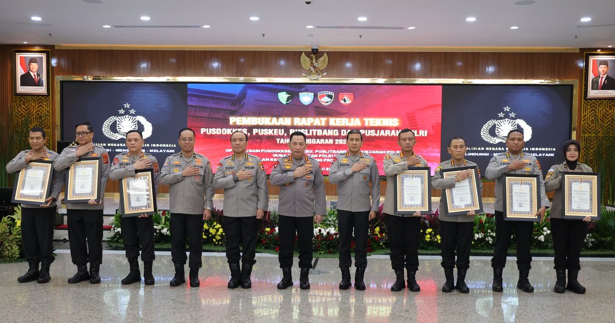Polda Lampung Terima Penghargaan IKPA dari Kapolri, Irjen Helmy: Bukti Pengelolaan Anggaran yang ...