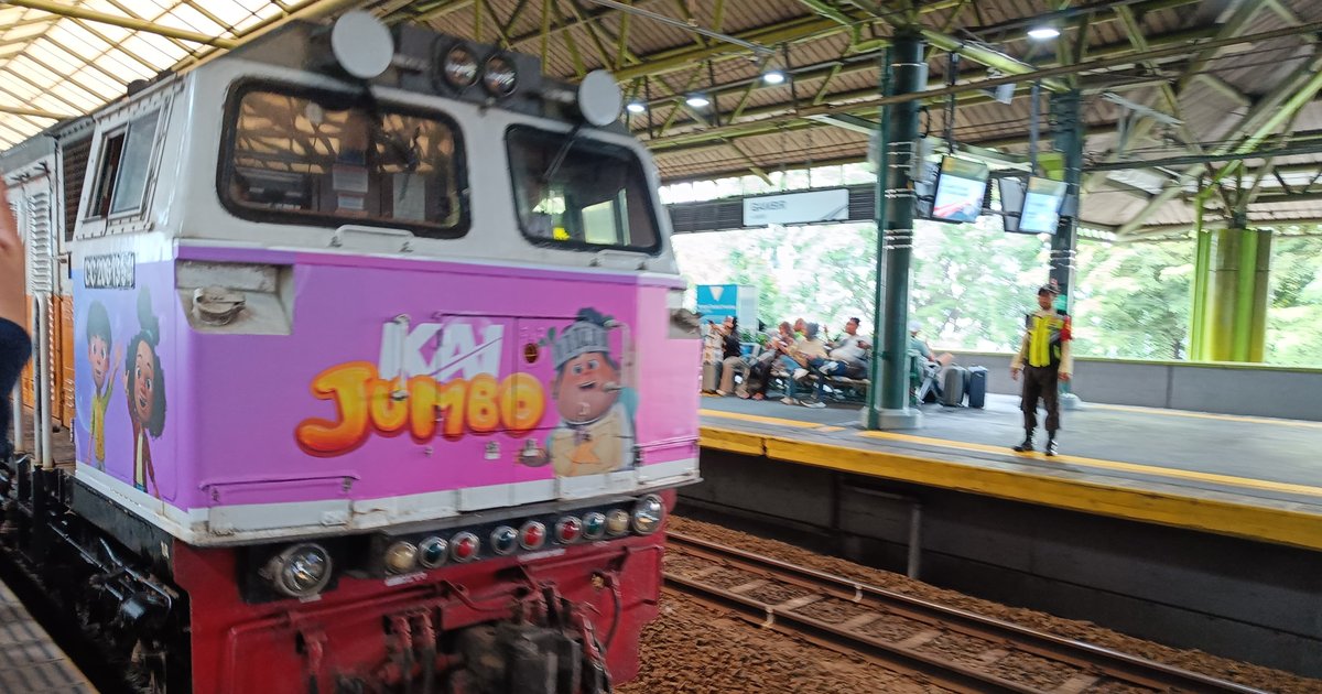 Animasi 'Jumbo' Kini Mejeng di Kereta Api Gambir-Solo, Bentuk Kampanye ...