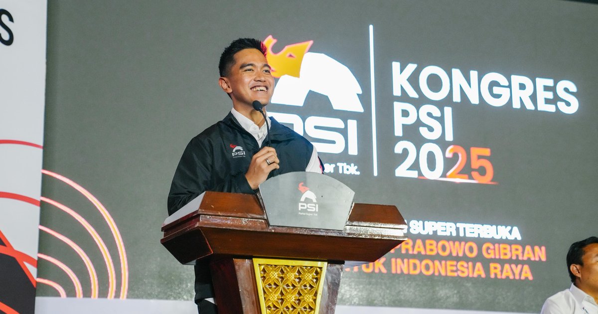 VIDEO: Teriakan Kaesang Terpilih Jadi Ketum PSI Getarkan Kongres "Percaya Sama Saya, Lihat Nanti ...