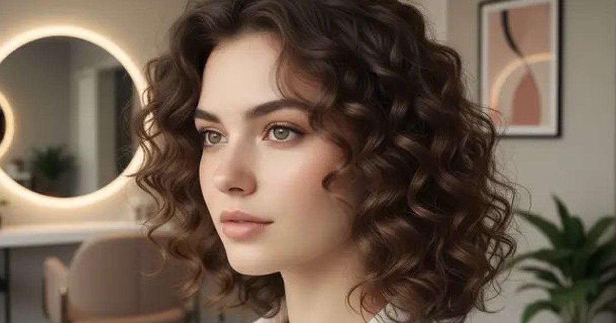 11 Gaya Rambut Keriting Medium Layer Terbaru 2025, Tampil Segar dan ...