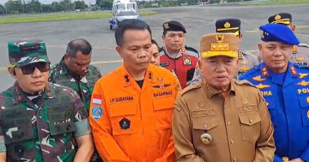 Gubernur Kalsel Muhidin Ikuti Perkembangan Pencarian Helikopter yang ...