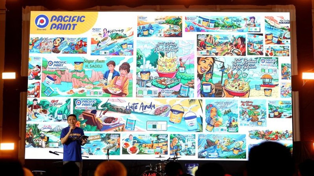 Pacific Paint dan Slank Rilis Koleksi Warna Inspirasi Alam Indonesia ...
