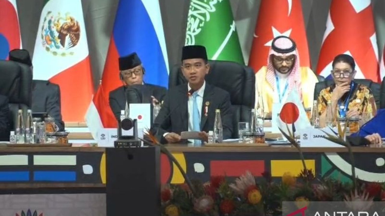 Gibran Ajak G20 Bangun Kerja Sama Adil di Era Revolusi AI Global