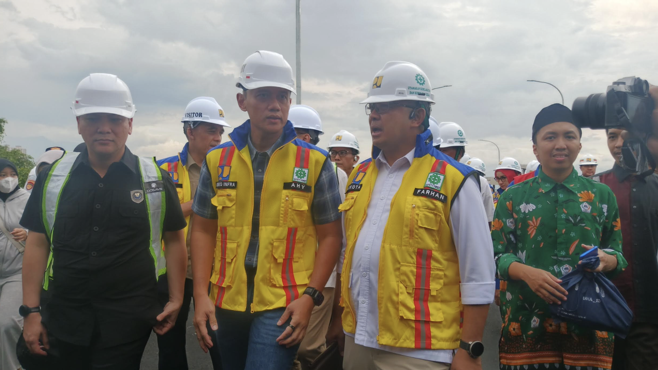 Menko AHY Pantau Progres Flyover Nurtanio Bandung yang Sempat Molor ...