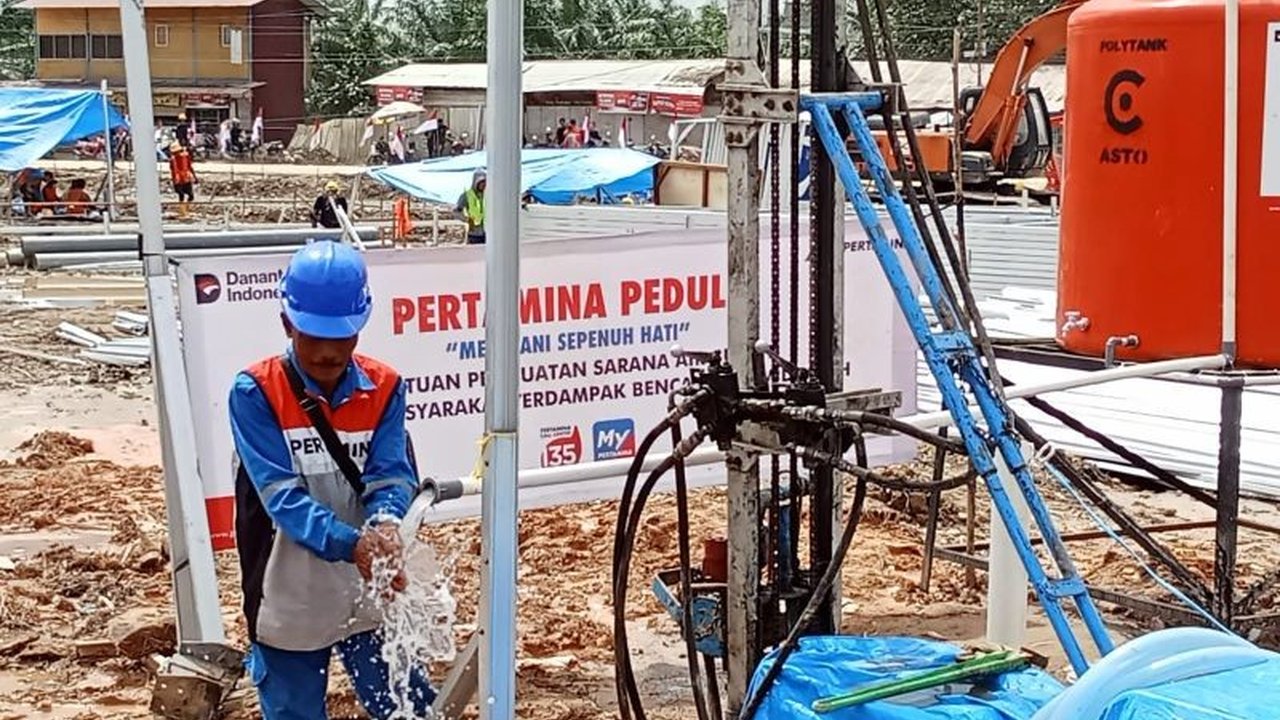 Kolaborasi Pertamina Elnusa Hadirkan Sumur Air Bersih untuk Warga ...