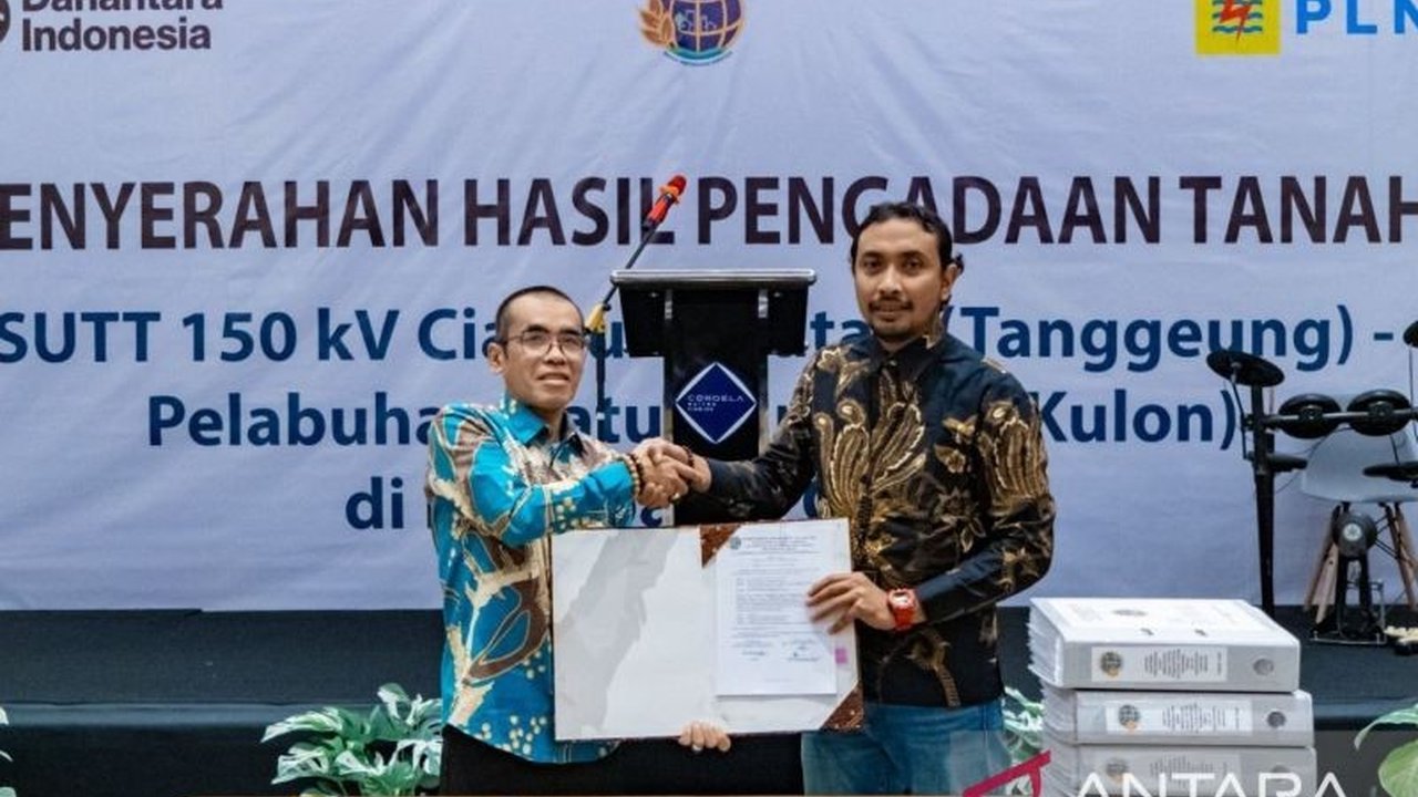 BPN Cianjur Serahkan Hasil Pengadaan Tanah SUTT 150 kV PLN, Perkuat ...