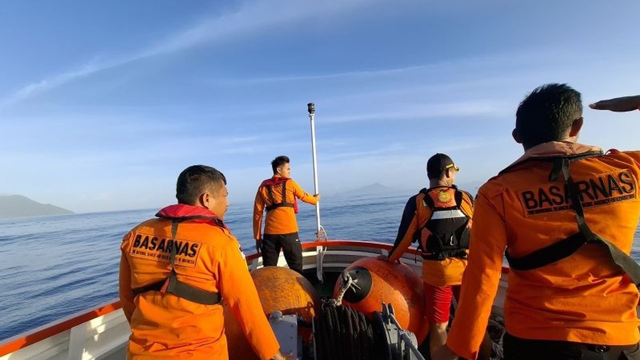 Tim SAR Gabungan Cari Dua Nelayan Hilang di Perairan Halmahera Selatan