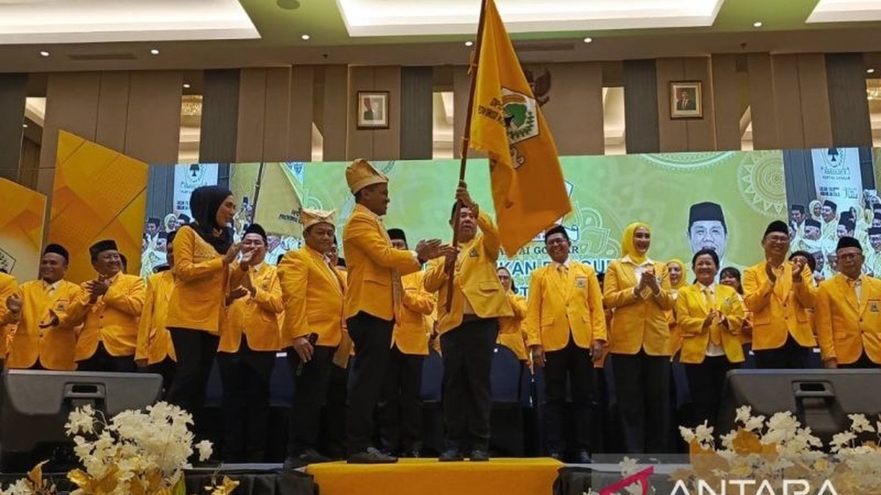 Bahlil Lahadalia Pimpin Pelantikan Ketua DPD Golkar Babel, Hidayat ...