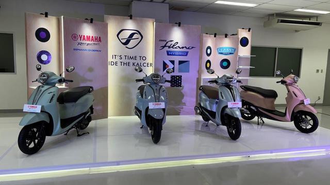 Yamaha Grand Filano dan Fazzio Hybrid Tampil Lebih Segar dengan Warna Baru