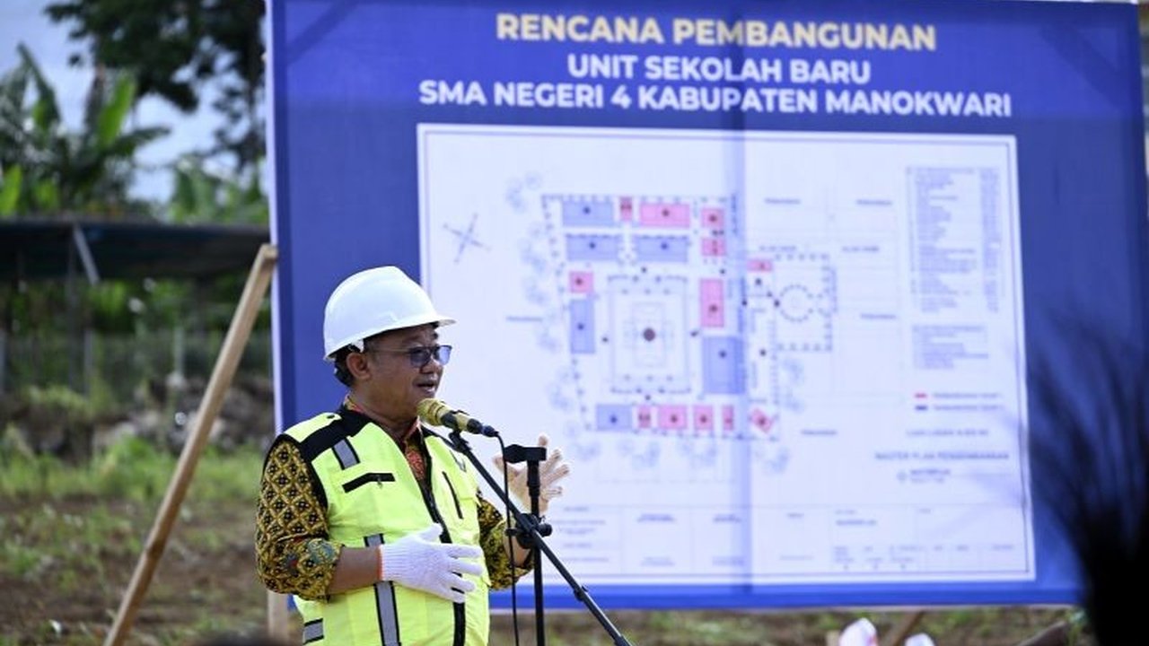 Revitalisasi Sekolah Manokwari: Senyum Murid SMAN 4 Punya Gedung Sendiri