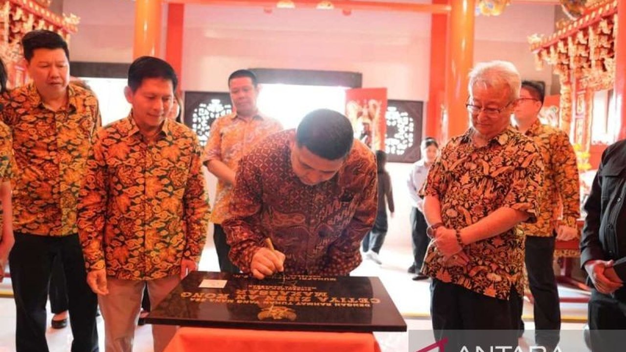 Wali Kota Makassar Resmikan Cetiya Zhen An Kong, Ajak Jaga Toleransi ...