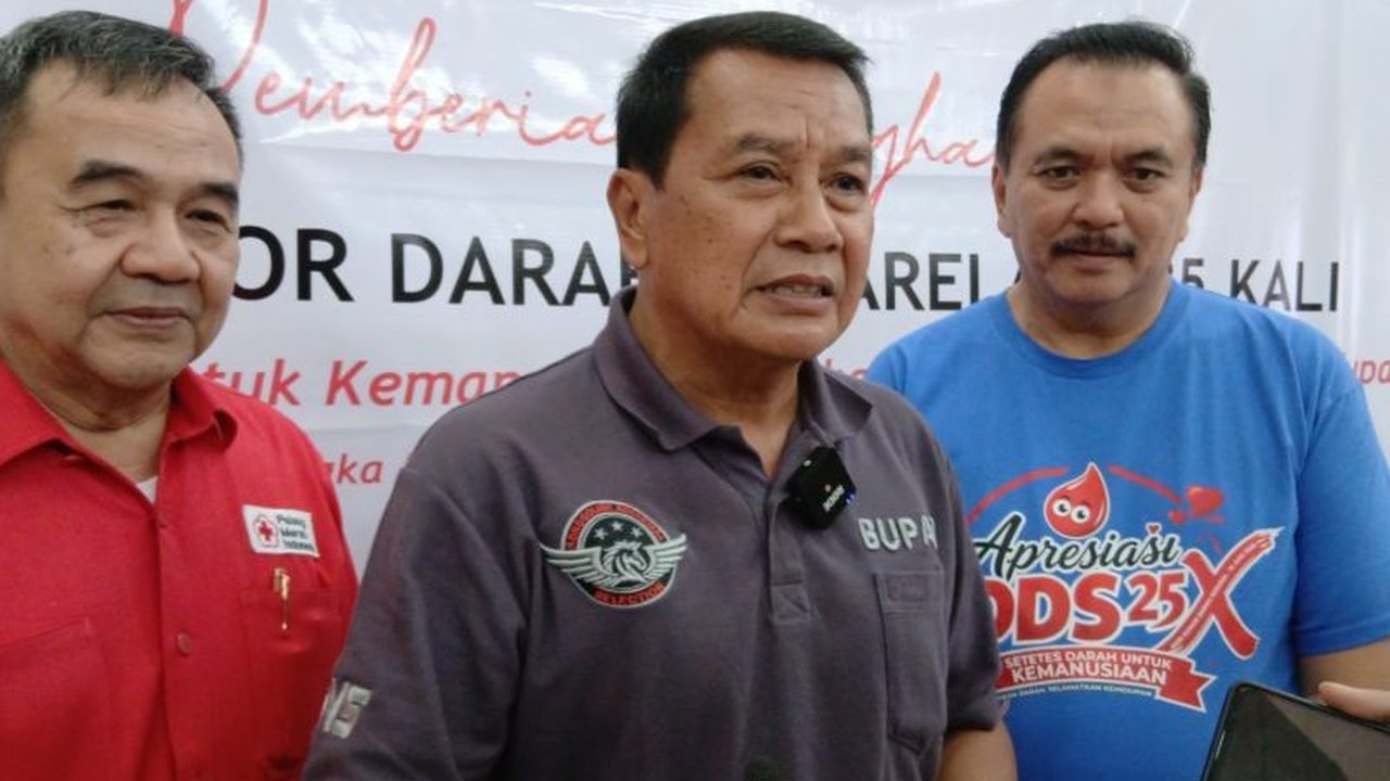 PMI Tangerang Beri Penghargaan untuk 54 Pendonor Darah Sukarela, Wujud ...