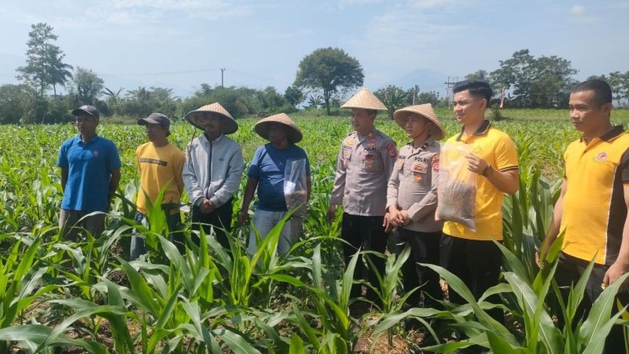 Polres Garut Dukung Ketahanan Pangan dengan Inovasi Pupuk Organik ...