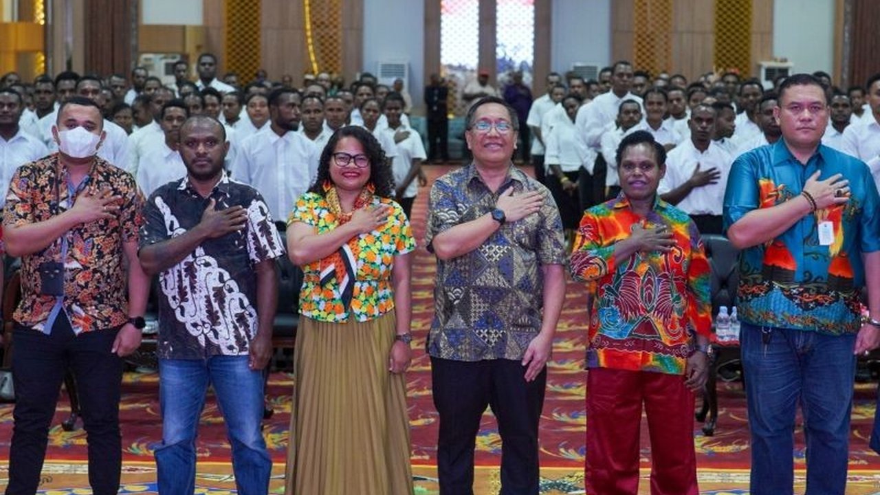 Papua Tengah Kirim Ratusan Pelajar OAP Ikuti Bimbel Sekolah Kedinasan ...