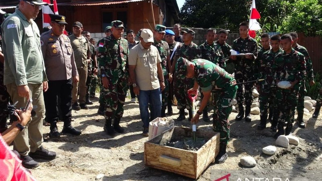Pangdam Cenderawasih: Pembangunan Jembatan Garuda Merah Putih Perkuat ...