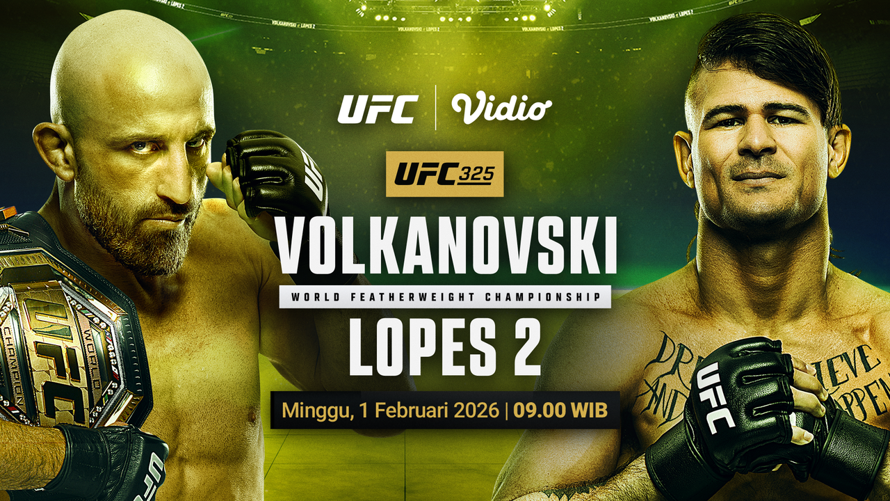 Saksikan Live Streaming UFC 325: Alexander Volkanovski vs Diego Lopes 2 ...