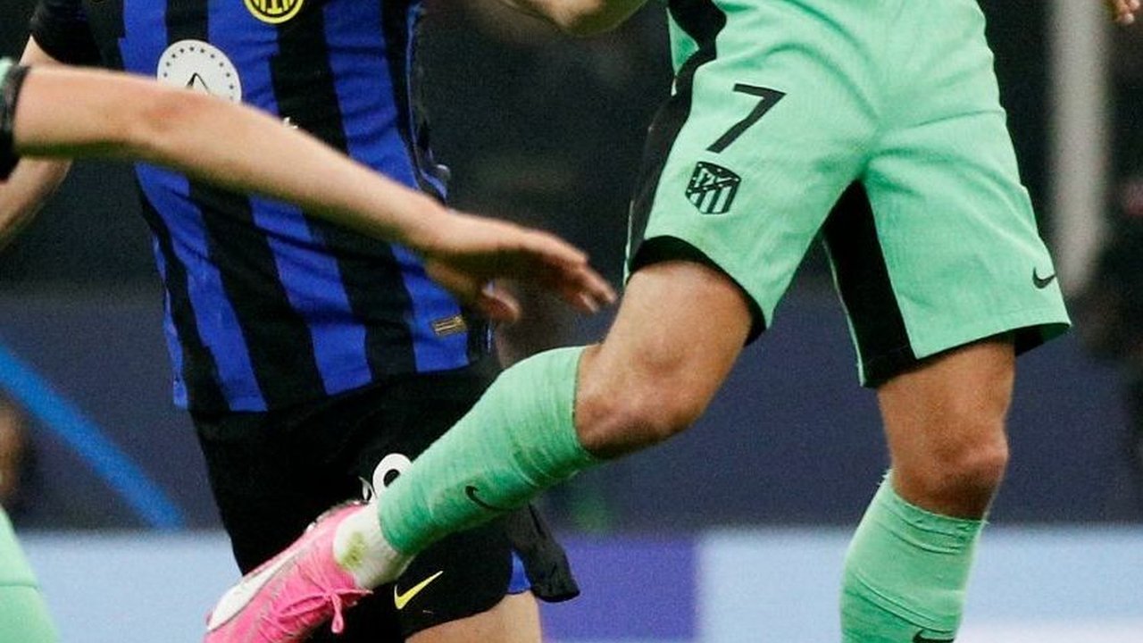 FOTO: Duel Sengit Inter Milan Vs Atletico Madrid Tampil Mati-Matian di ...