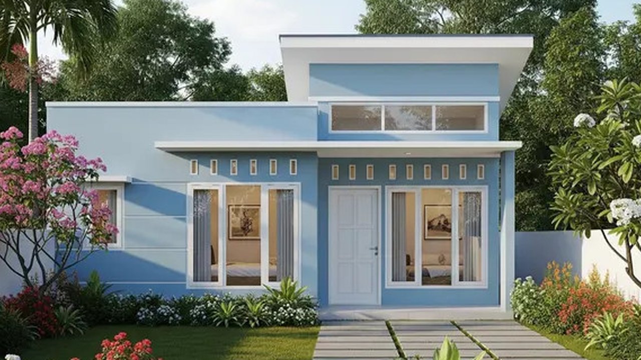 10 Ide Rumah Sederhana yang Elegan di Perumahan Subsidi dengan Desain ...