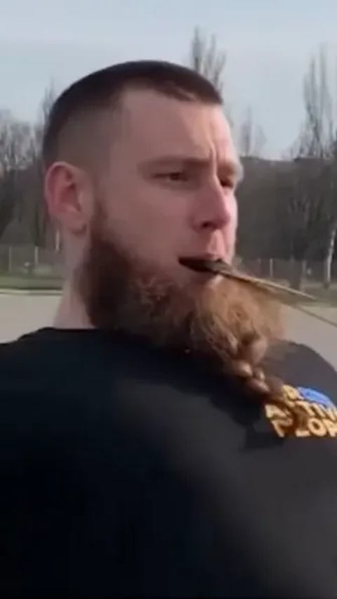 Ukrainian Man Breaks World Record After Pulling 6 Cars with Teeth ... Ukrainian Man Breaks World Record After Pulling 6 Cars with Teeth ...