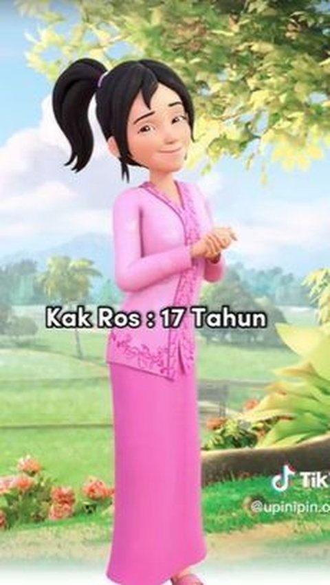 Dikenal Dewasa dan Suka Marah-Marah, Ternyata Usia Kak Ros Upin Upin di Luar Dugaan